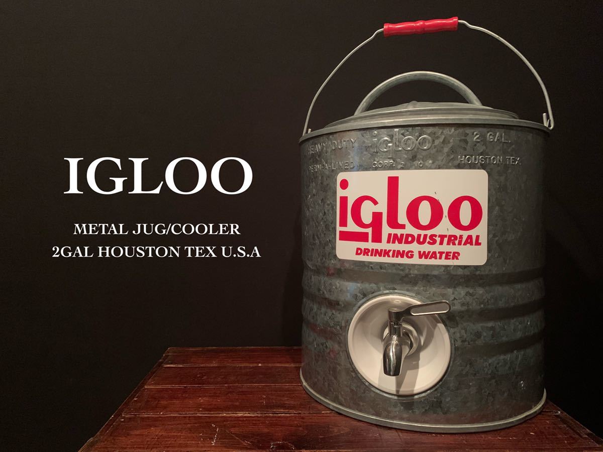 ビンテージ IGLOO/イグルー JUG/COOLER ジャグ/クーラーボックス 2GAL 水量調節可能コックカスタム済 超超 超(ジャグ)｜売買されたオークション情報、yahooの商品情報を ...