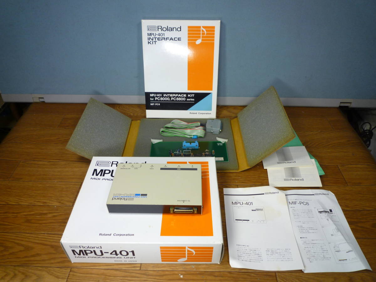 Roland MPU-401/MIF-PC8 MIDIプロセッシングユニット/インターフェイスキット 使用数回の(PC用MIDI機器)｜売買さ ...