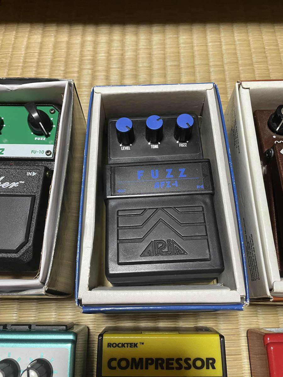 ALBER FU 10 FUZZ ARIA AFZ 1 BOSS OC2 DOD FX25B FILTER ROCKTEK ...