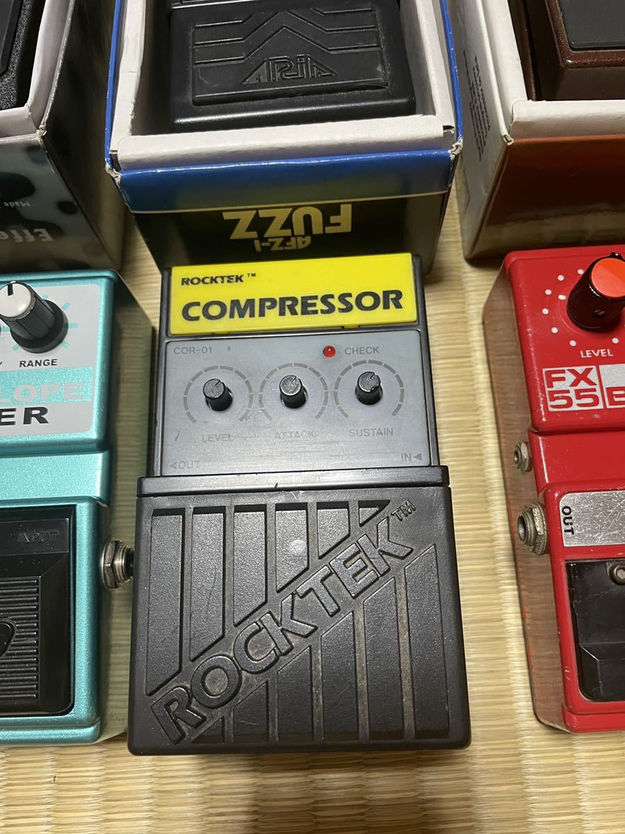 ALBER FU 10 FUZZ ARIA AFZ 1 BOSS OC2 DOD FX25B FILTER ROCKTEK ...