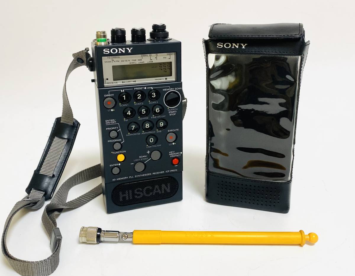 / SONY 短波ラジオ ICF-PRO70 FM/LW/MW/SW RECEIVER レシーバー 受信機 ソニー(一般)｜売買された ...