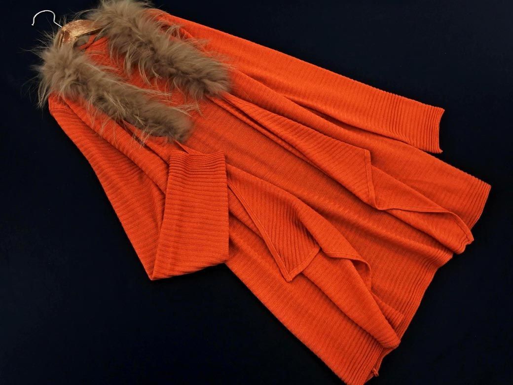VICKY ビッキー ファー 付き カーディガン size2/オレンジ bia8(その他)｜売買されたオークション情報、yahooの商品情報をアーカイブ公開 - オークファン（aucfan.com）