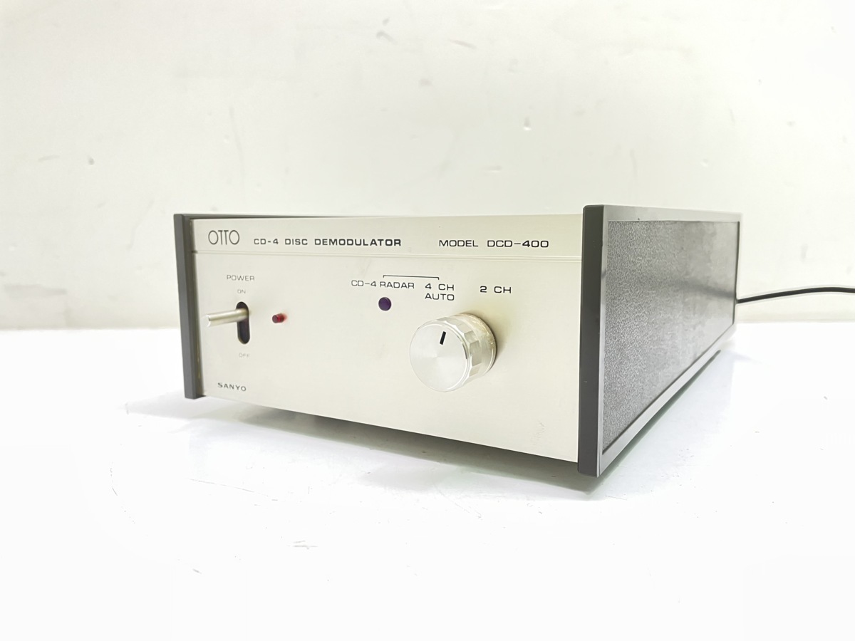 2342 OTTO DCD-400 ディモジュレーター オットー SANYO(一般)｜売買されたオークション情報、yahooの商品情報を ...