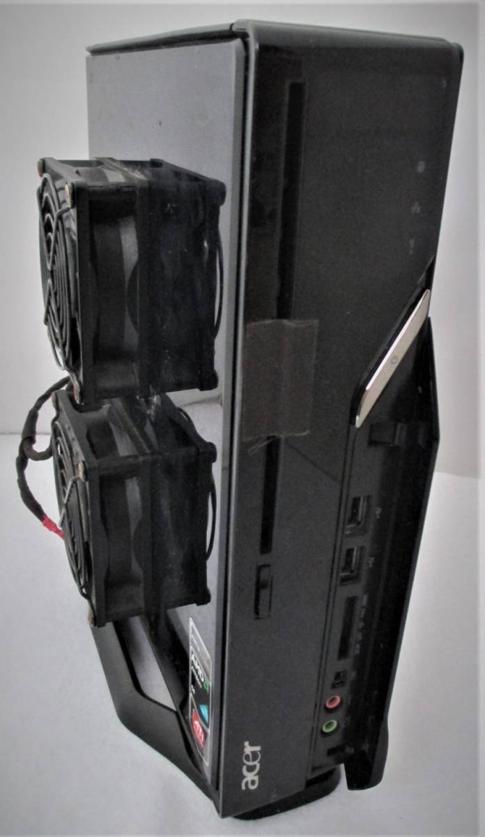 ACER ASPIRE L5100 スリムデスクトップ AMD 2.9GHz 4GB HDD-500GB Win10 Pro＝DVDなし ...