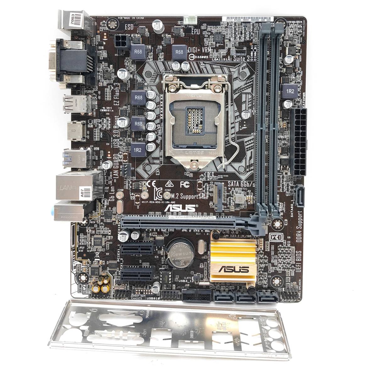 ASUS H110M-A/M.2 LGA1151/H110/MicroATX(ASUSTeK)｜売買されたオークション情報、yahooの商品 ...