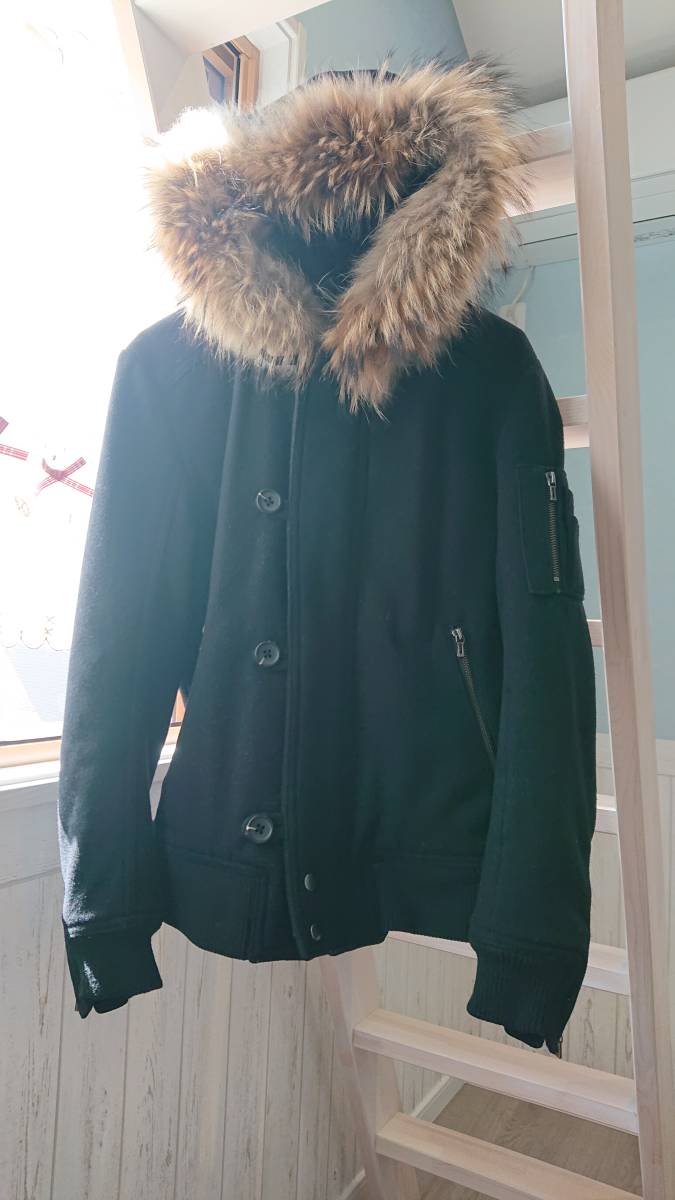 最終価格 早い者勝ち SHELLAC シェラック 48 リアルファー付きN2Bメルトンライダース(ジャケット、上着)｜売買されたオークション情報、yahooの商品情報をアーカイブ公開 ...