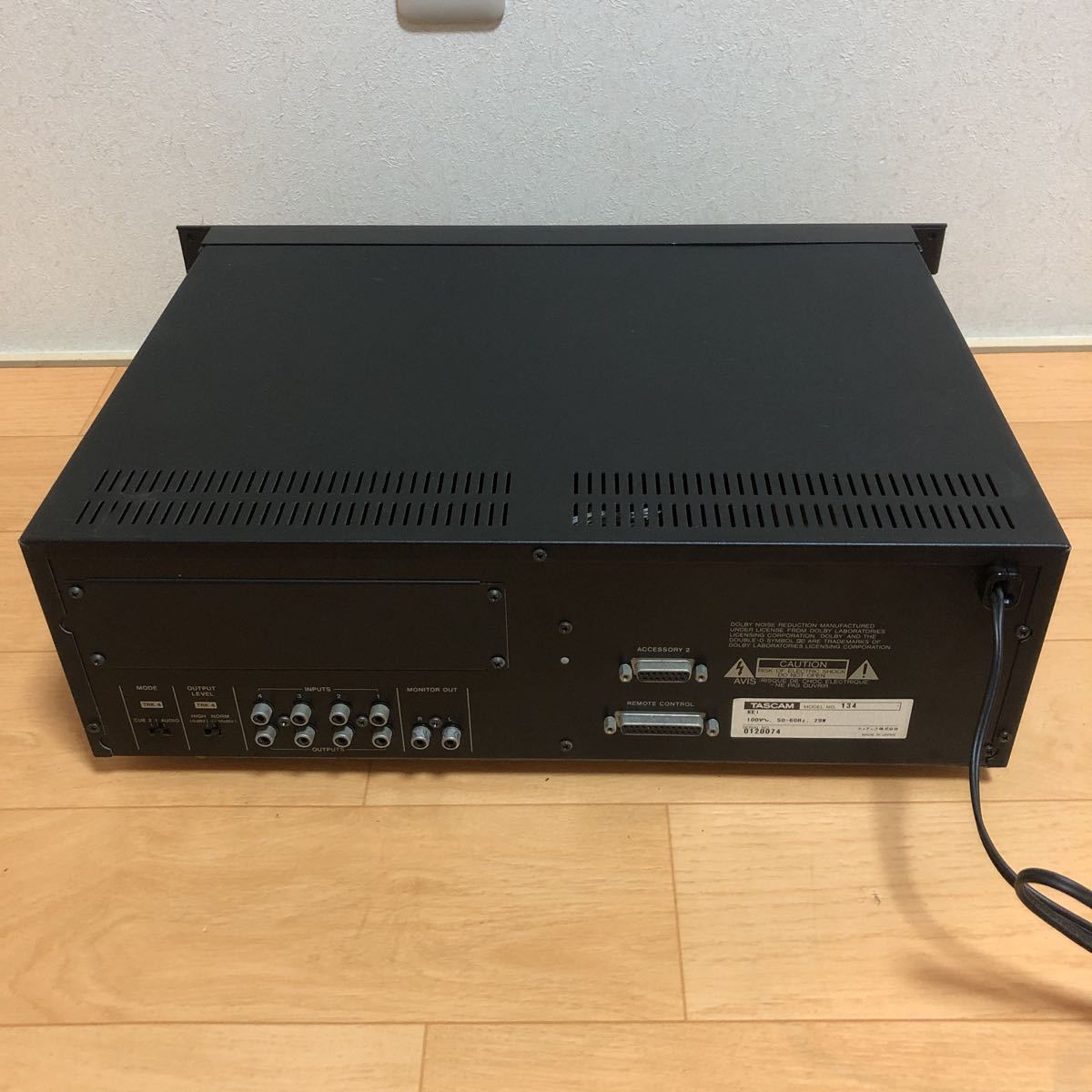 TASCAM 134 SYNCASET(マルチトラックレコーダー)｜売買されたオークション情報、yahooの商品情報をアーカイブ公開 ...