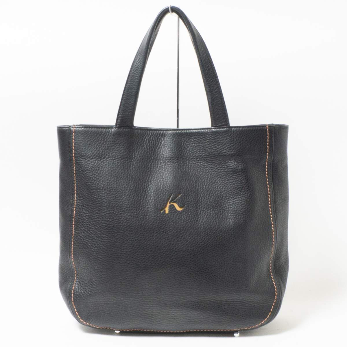 Kitamura MOTOMACHI キタムラ 元町 レザーハンドバッグ 鞄 革 ブラック 黒(かばん、バッグ)｜売買されたオークション情報 ...