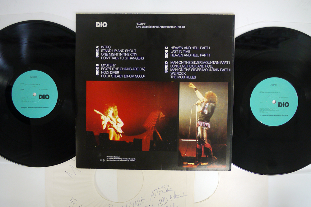ブート DIO/EGYPT-LIVE JAAP EDENHALL AMSTERDAM 20-10-'84/NUCLEUS HE 2045D(その他)｜売買されたオークション情報、yahooの ...