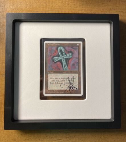 MTG ANKH OF MISHRA SIGNED ARTIST PROOF/SKETCH ART by AMY WEBER NM/M ...
