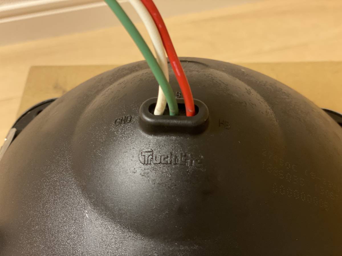 絶版 Truck lite LED スクエア ヘッドランプ BRIGHTEC PMC GPZ900R ZRX1100 ZRX1200R ZRX1200DAEG カタナ などに(ライト ...