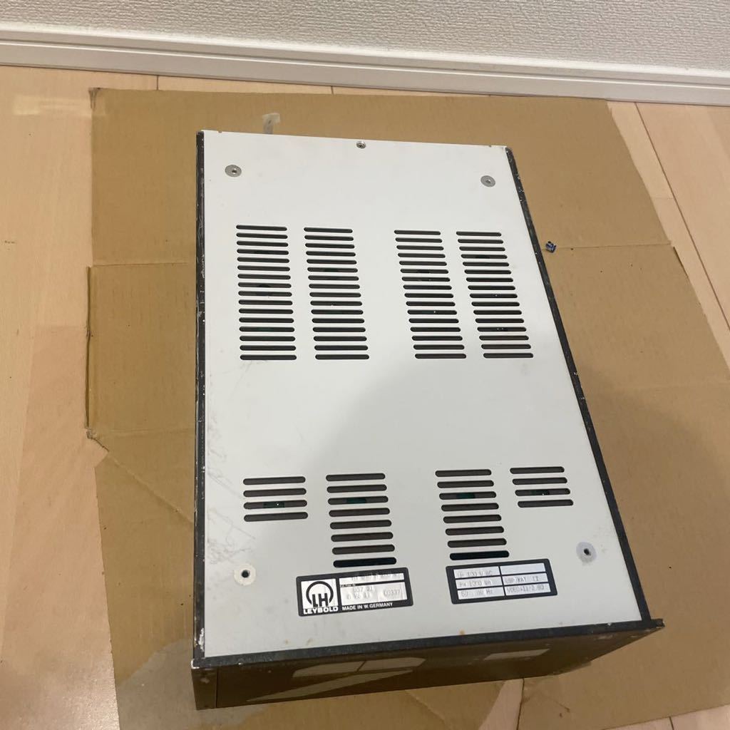 LEYBOLD TURBOTRONIK NT 340M Leybold Heraeus TurboTronik Turbo Molecular ...