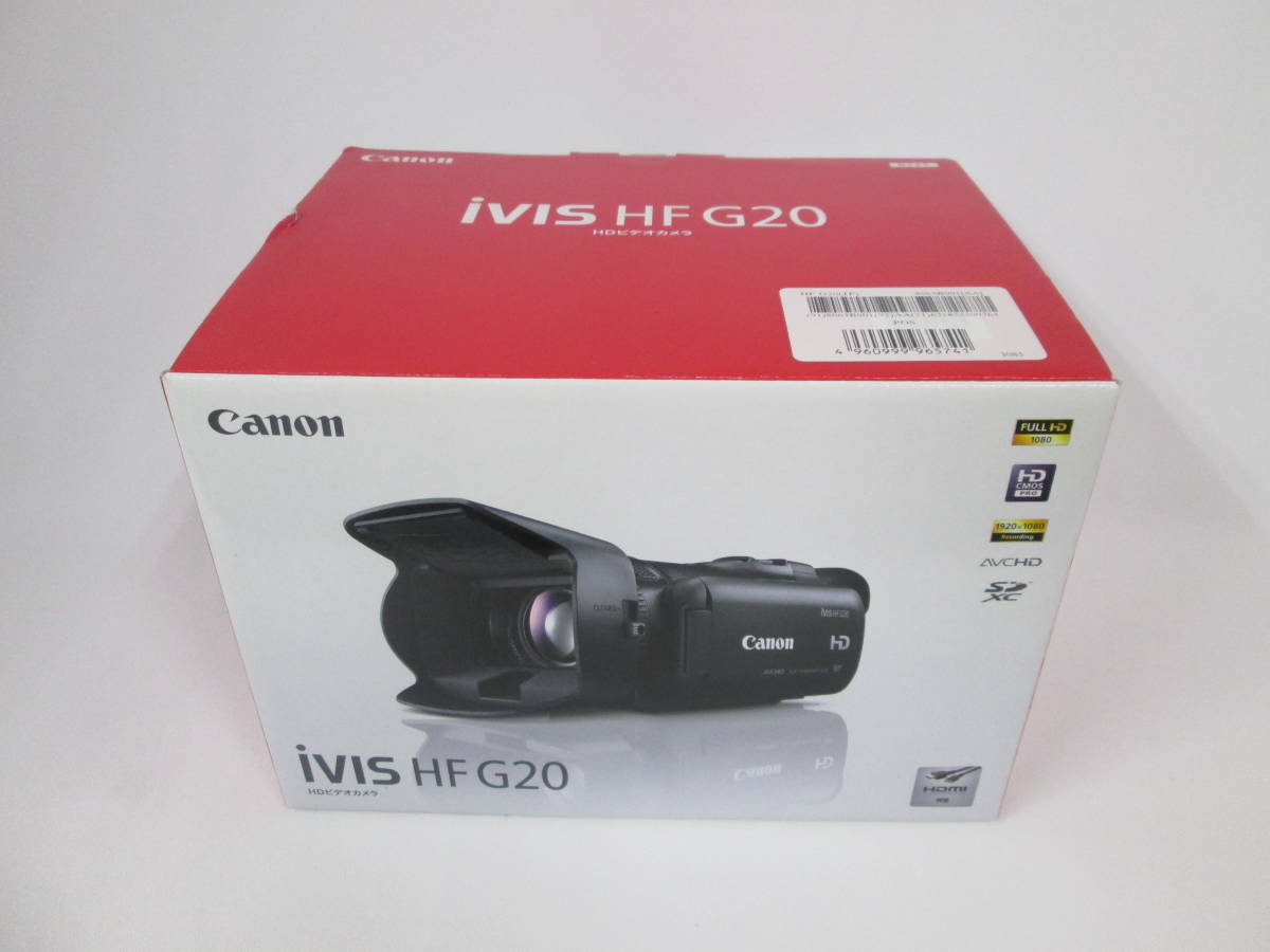 CANON キャノン iVIS HF G20 HDビデオカメラ 64110504(キヤノン)｜売買されたオークション情報、yahooの商品情報 ...