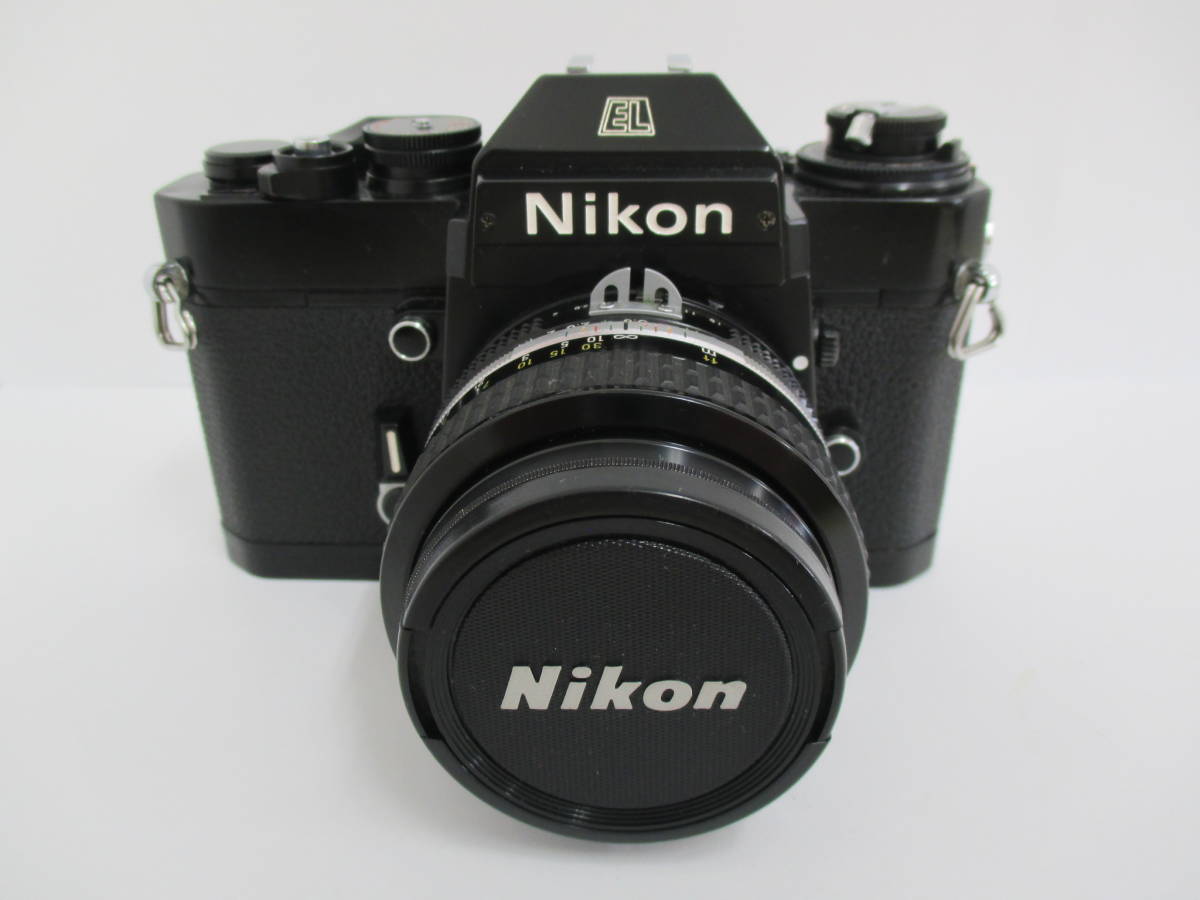 Nikon EL2 ブラック / Nikon NIKKOR 50㎜ 1:1.4 動作確認済 ニコン 一眼レフ フィルムカメラ｜カメラ、光学機器