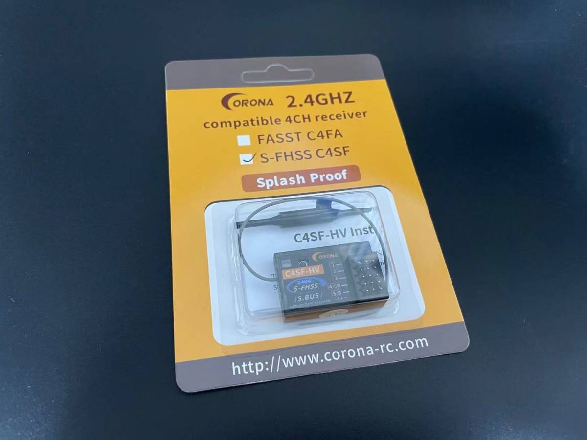 CORONA C4SF-HV 受信機 2.4G Futaba フタバ S-FHSS 互換 3PV 4PL 3PV 4PV 4PM 4PX ...
