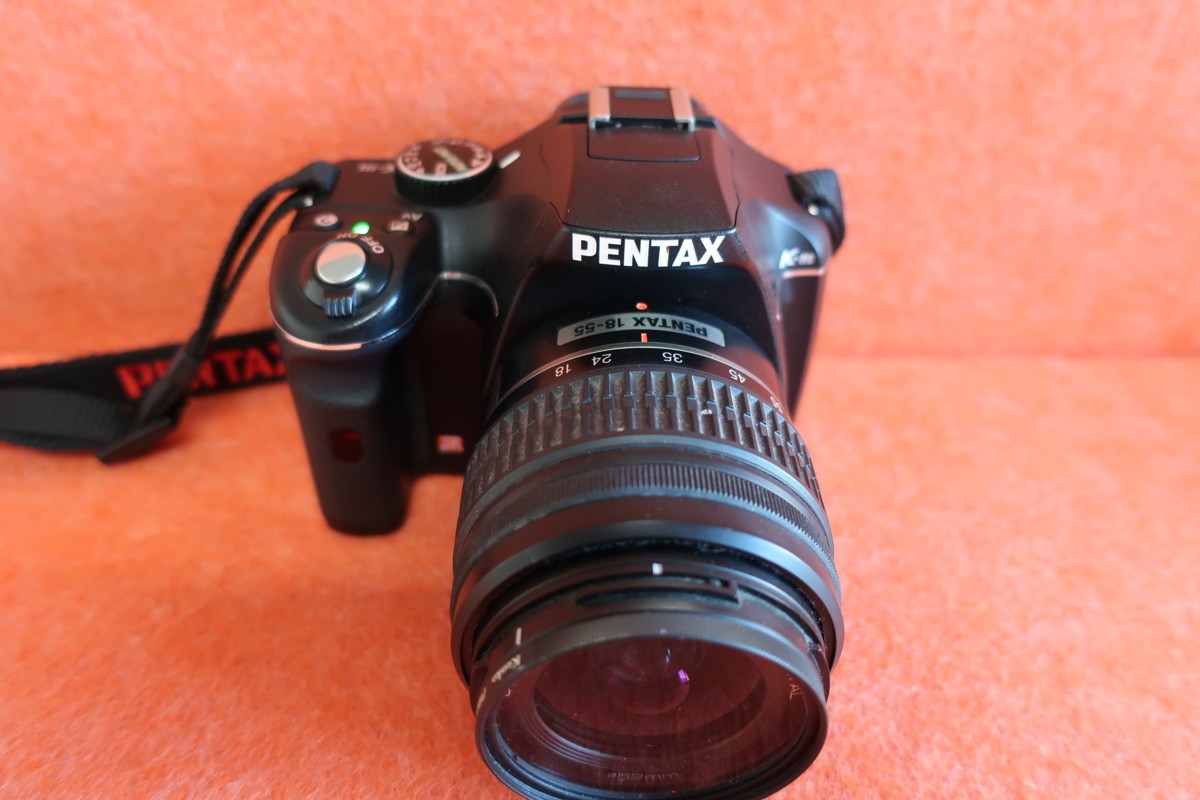 A3 PENTAX ペンタックス K-m K-M デジタルカメラ デジタル一眼 PENTAX-DAL 1:3.5-5.6 18-55mm AL ...