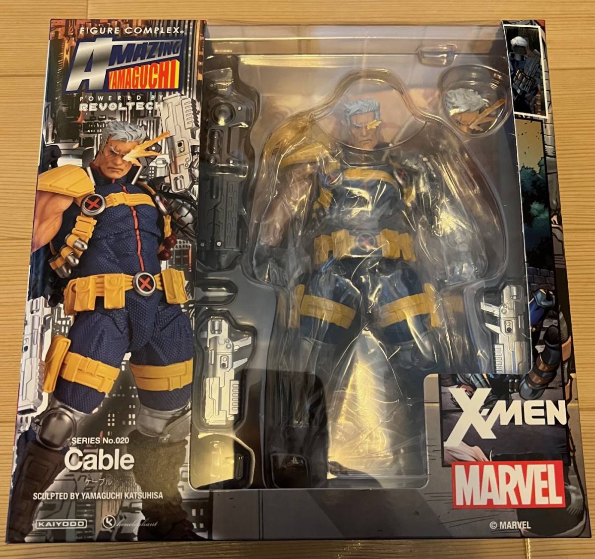 海洋堂 figurecomplex AMAZING YAMAGUCHI ケーブル Cable アメイジング ヤマグチ 品(アメコミ)｜売買され ...