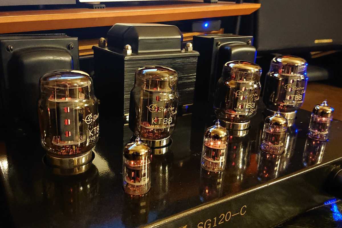 SG120-C KT88 プリメインアンプ(本体)｜売買されたオークション情報、yahooの商品情報をアーカイブ公開 - オークファン ...