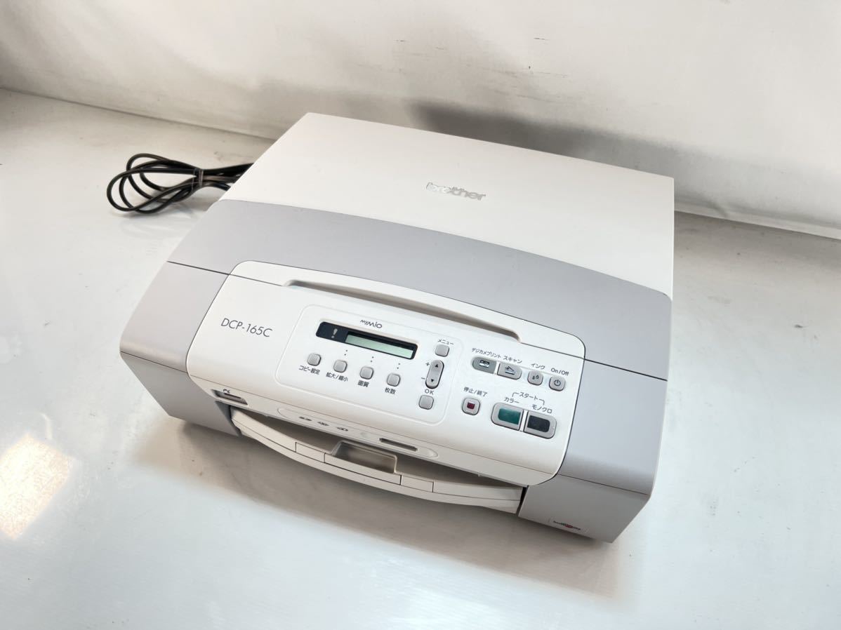 印刷枚数146 み brother DCP-165C インクジェットプリンター 複合機 おまけインク付き A4コピー機 管理B275 ブラザー ...