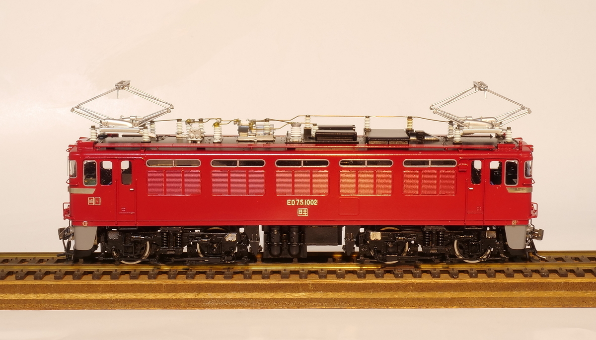 カツミ 国鉄ED75形電気機関車 1002号機〔盛〕真鍮ボディー(機関車)｜売買されたオークション情報、yahooの商品情報をアーカイブ公開 - オークファン（aucfan.com）