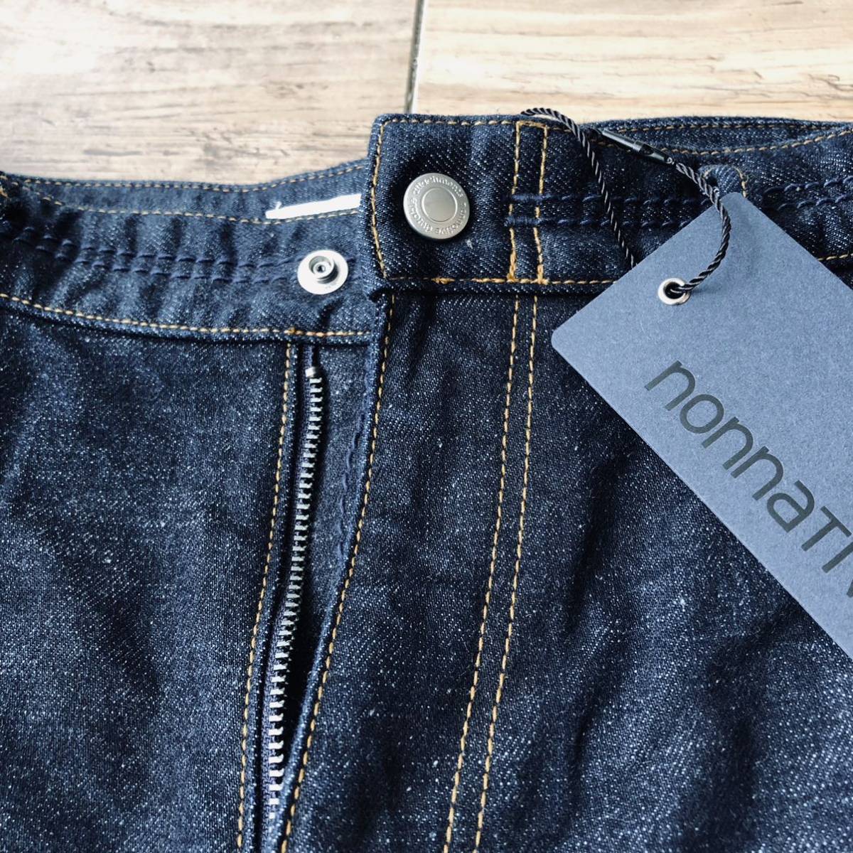 nonnative DWELLER 5P JEANS DROPPED FIT C/P 13oz DENIM STRETCH OW/21aw indigo2/デニム yaeca comoli ...