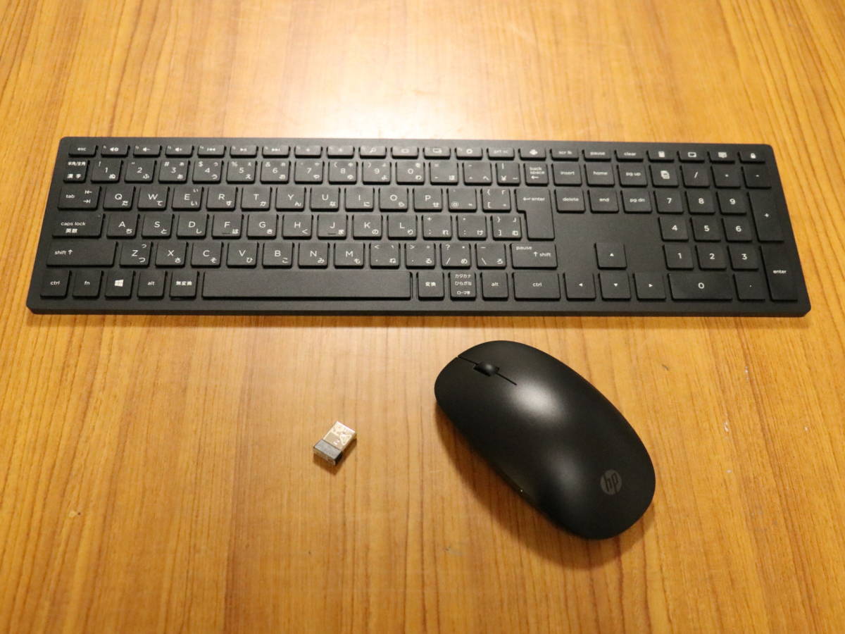 HP ワイヤレス日本語 109A キーボード & ワイヤレス光学スクロールマウス(ワイヤレスキーボード)｜売買されたオークション情報 ...