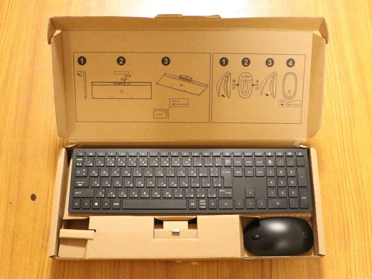 HP ワイヤレス日本語 109A キーボード & ワイヤレス光学スクロールマウス(ワイヤレスキーボード)｜売買されたオークション情報 ...