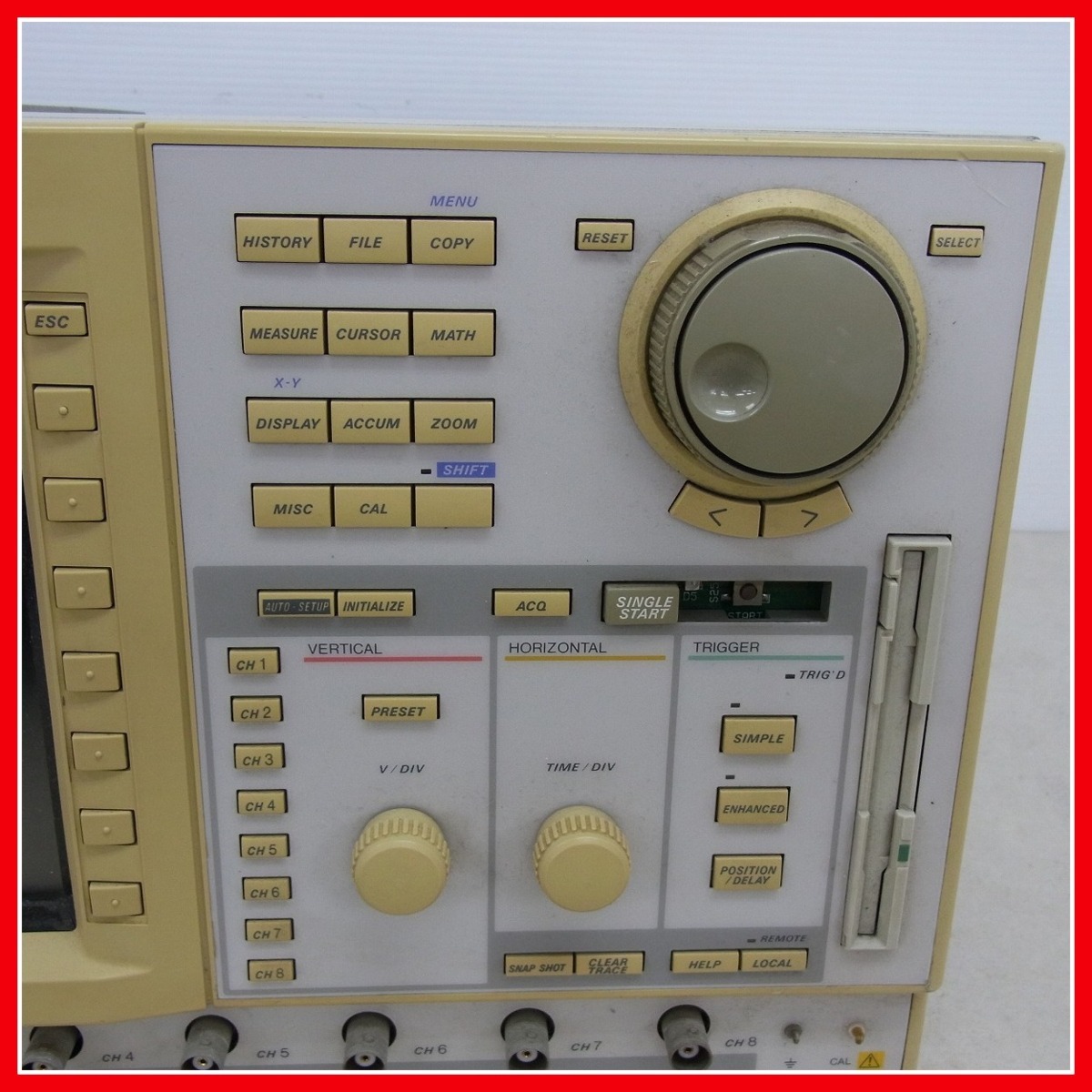 YOKOGAWA デジタルオシロスコープ DL2700 横河電機 ジャンク 40(アマチュア無線)｜売買されたオークション情報、yahooの ...