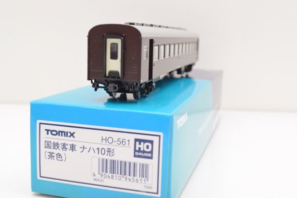 TOMIX トミックス HO-561 国鉄客車 ナハ10形 茶色 /85(JR、国鉄車輌)｜売買されたオークション情報、yahooの商品情報をアーカイブ公開 - オークファン（aucfan.com）
