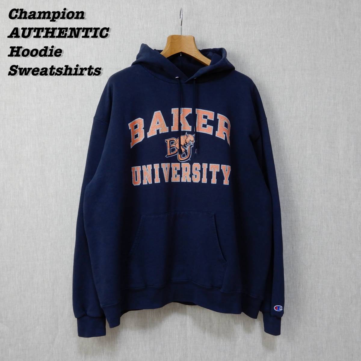 Champion ECO AUTHENTIC Hoodie Sweatshirts 2010s 2XL チャンピオン オーセンティック ...