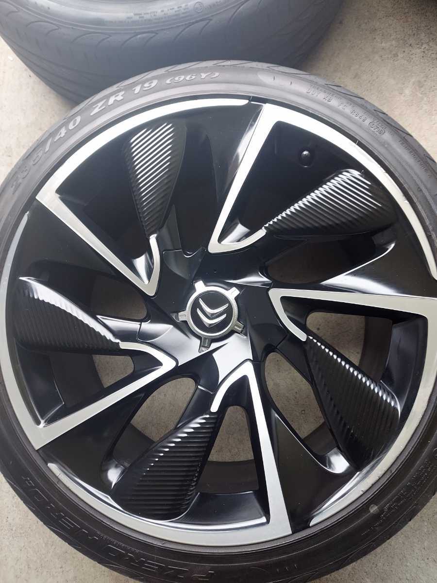 シトロエンDS5 ホイールタイヤセット 品 純正19インチオプション(ラジアルタイヤ)｜売買されたオークション情報、yahooの商品情報を ...