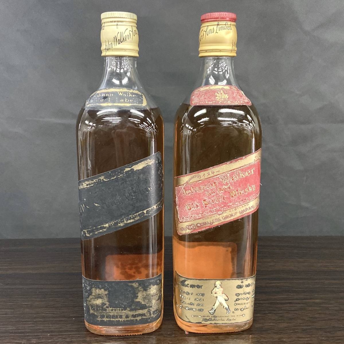 B3280 031 -32/OK3000 お酒 2本まとめ Johnnie Walker ジョニーウォーカー 黒 エクストラ スペシャル 金キャップ/ジョニ赤 レッドラベル(スコッチ)｜売買さ ...