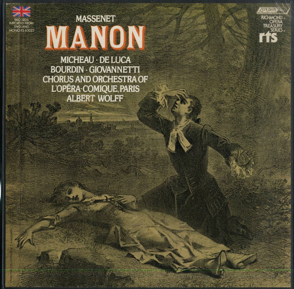A00321880/ LP3枚組ボックス/Wolff Massenet / Manon(その他)｜売買されたオークション情報、yahooの商品 ...