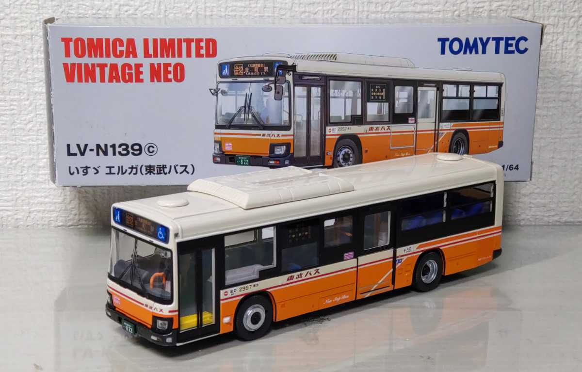TOMYTEC トミーテック トミカリミテッドヴィンテージネオ LV-N139c いすゞ エルガ 東武バス(トミカリミテッド)｜売買された ...