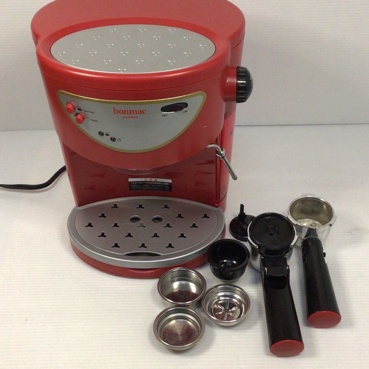 ボンマック BME-100 エスプレッソメーカー BONMAC(コーヒーメーカー一般)｜売買されたオークション情報、yahooの商品情報をアーカイブ公開 - オークファン（aucfan.com）