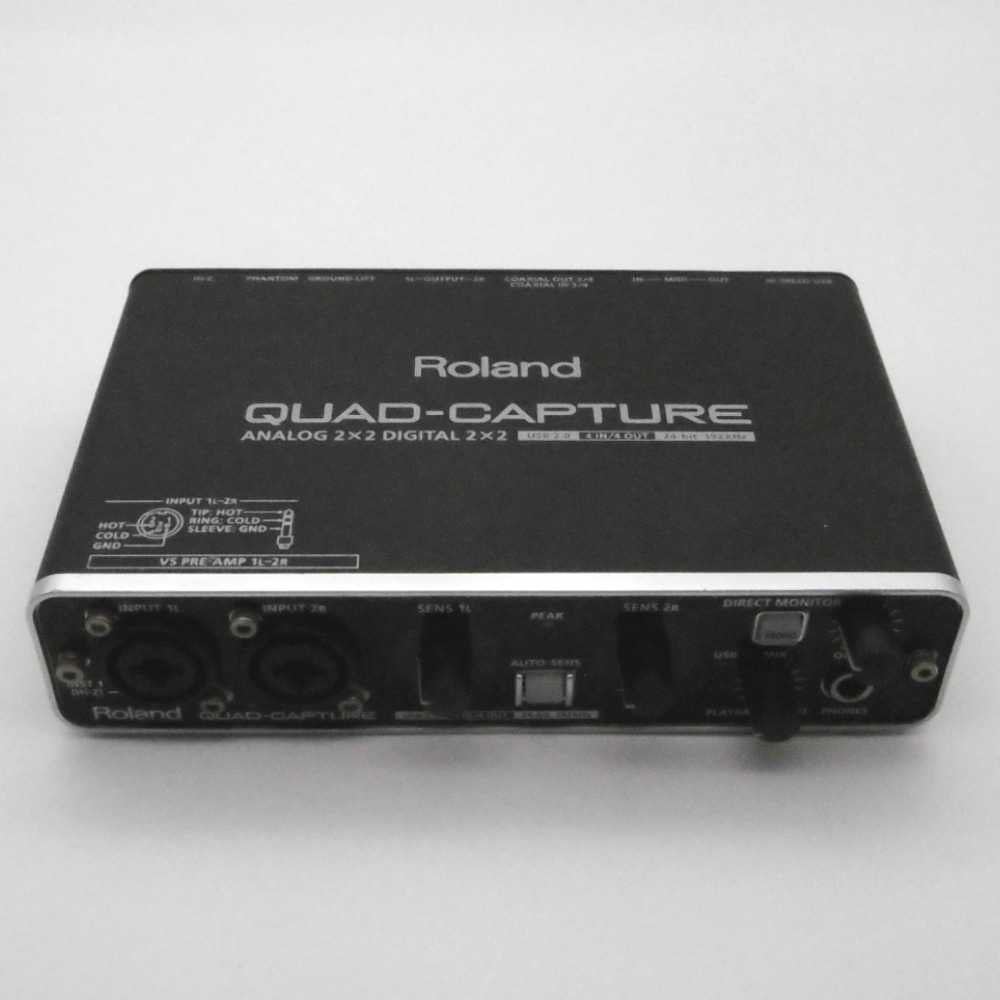Roland オーディオインターフェイス QUAD-CAPTURE(オーディオインターフェース)｜売買されたオークション情報、yahooの商品 ...