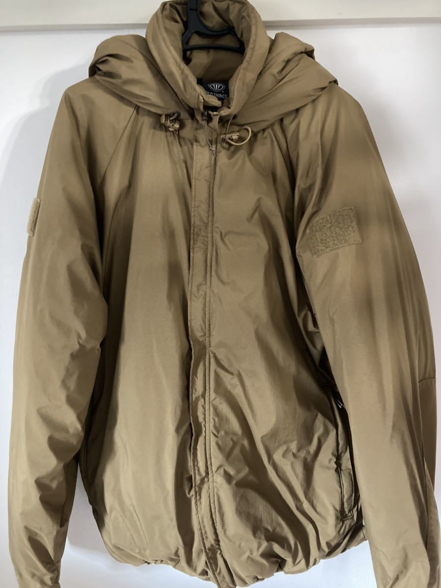 ワイルドシングス タクティカル HI LOFT JACKET コヨーテ L WILD THINGS TACTICALプリマロフト(ワイルド ...