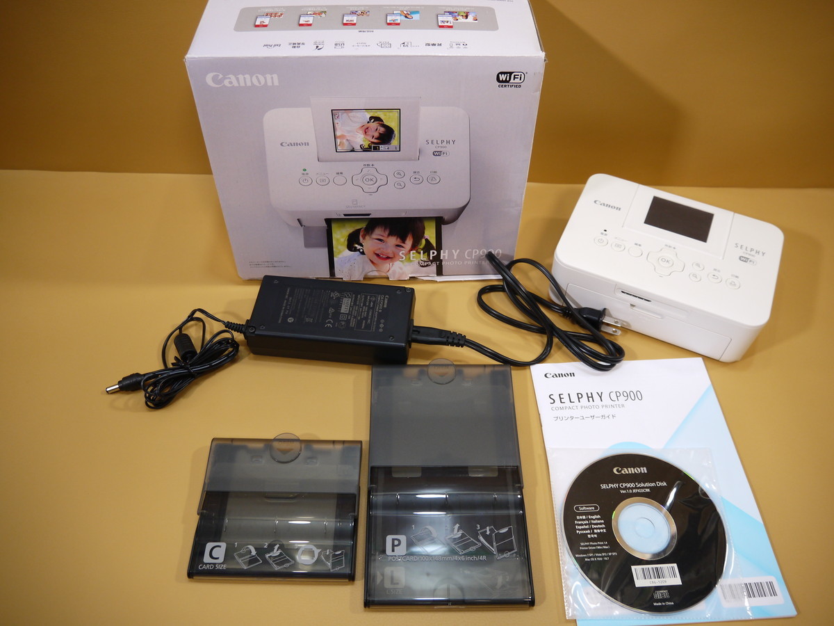Canon SELPHY CP900 キヤノン セルフィー CA-CP200 動作未確認 ジャンク(フォトプリンタ)｜売買されたオークション ...