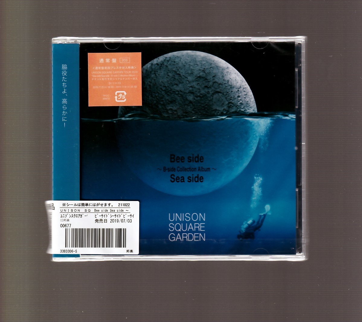 音楽CD UNISON SQUARE GARDEN/Bee side Sea side B-side Collection Album 2枚組 TFCC86672 3383306(ゆ)｜売買さ ...