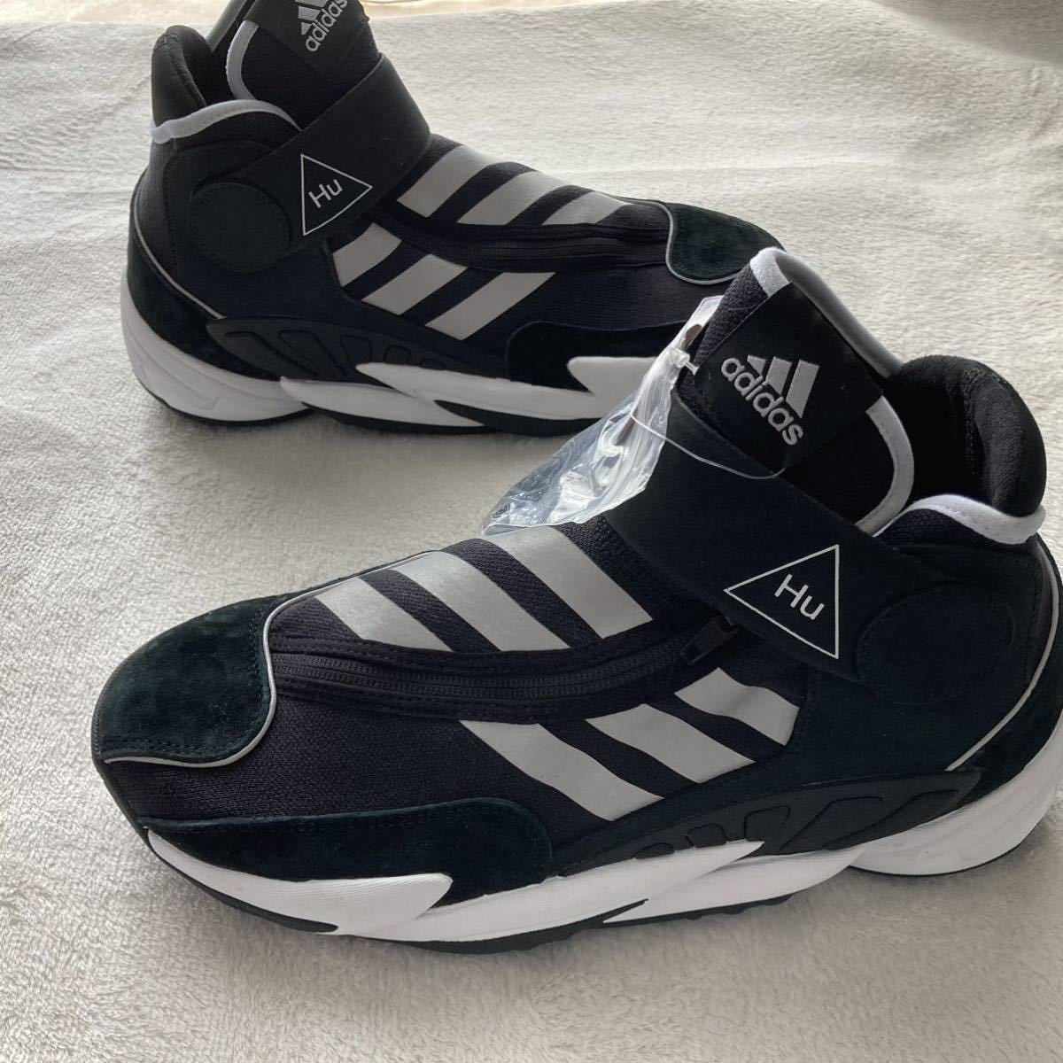 28.5 正規品 限定コラボ adidas アディダス ファレルウィリアムズ ファレル スニーカー PW HU バスケットボールシューズ ...