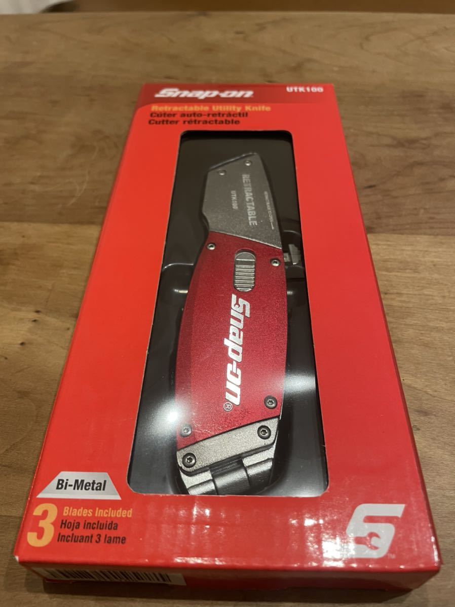 スナップオン snap-on リトラクタブルナイフ カッターナイフ UTK100 世田谷ベース(自動車関連グッズ)｜売買されたオークション情報 ...