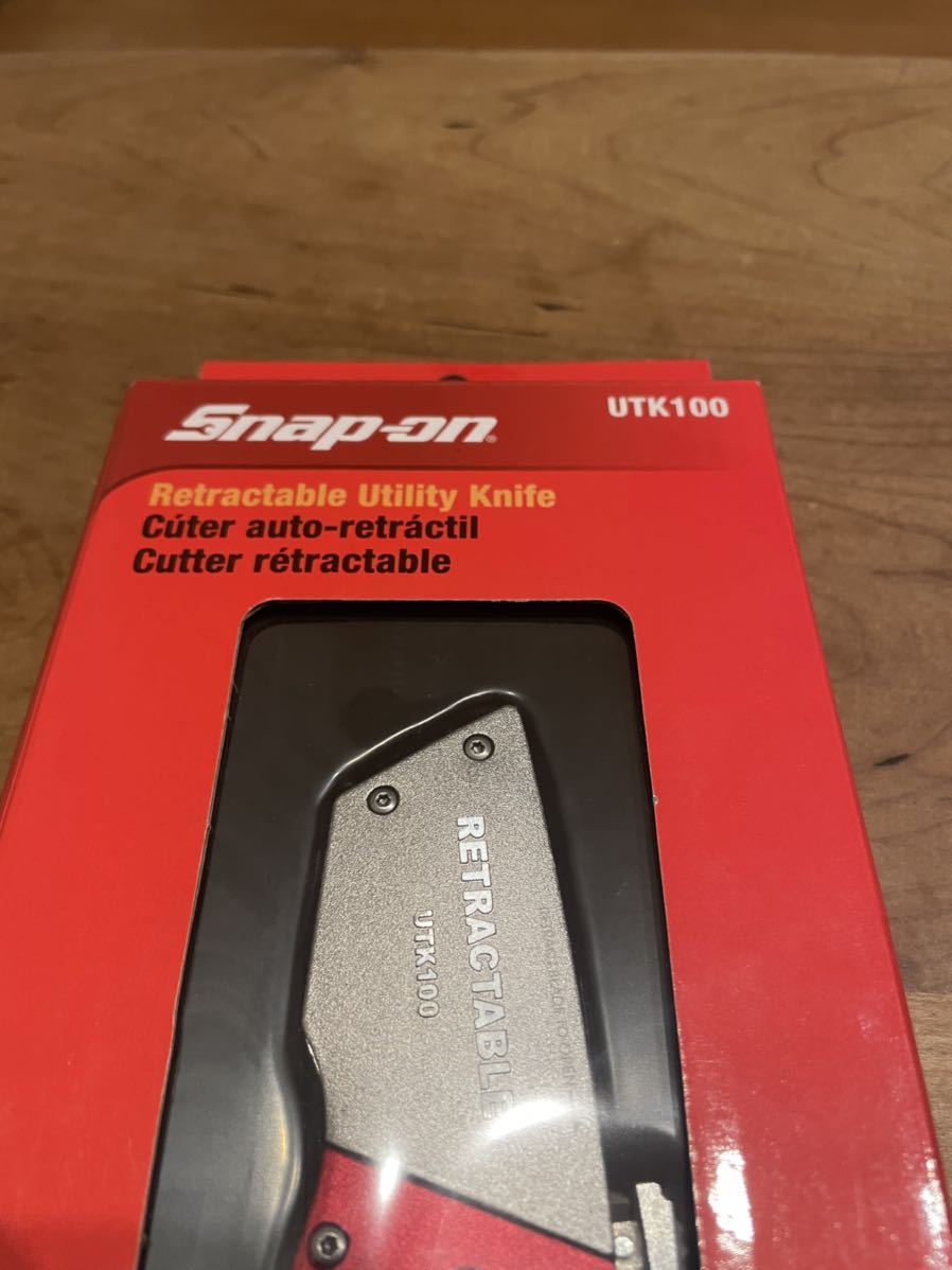 スナップオン snap-on リトラクタブルナイフ カッターナイフ UTK100 世田谷ベース(自動車関連グッズ)｜売買されたオークション情報 ...