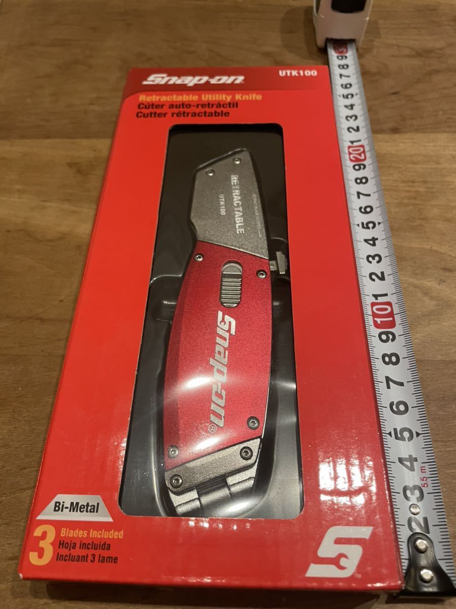 スナップオン snap-on リトラクタブルナイフ カッターナイフ UTK100 世田谷ベース(自動車関連グッズ)｜売買されたオークション情報 ...