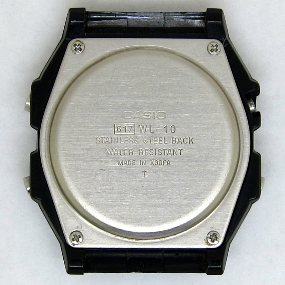CASIO デジタル腕時計 WL-10 617 ソーラー レトロ オールド ビンテージ(その他)｜売買されたオークション情報、yahooの商品 ...