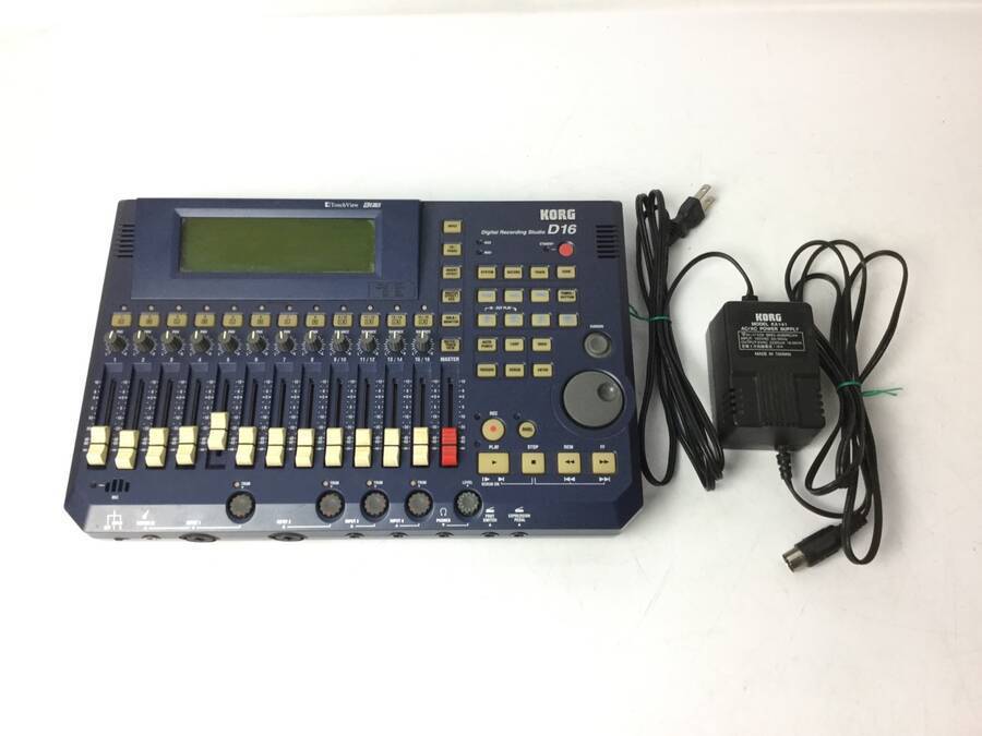KORG D16 デジタルマルチトラックレコーダー ACアダプタ/取扱説明書/ソフトケース付き 現状品(マルチトラックレコーダー)｜売買された ...