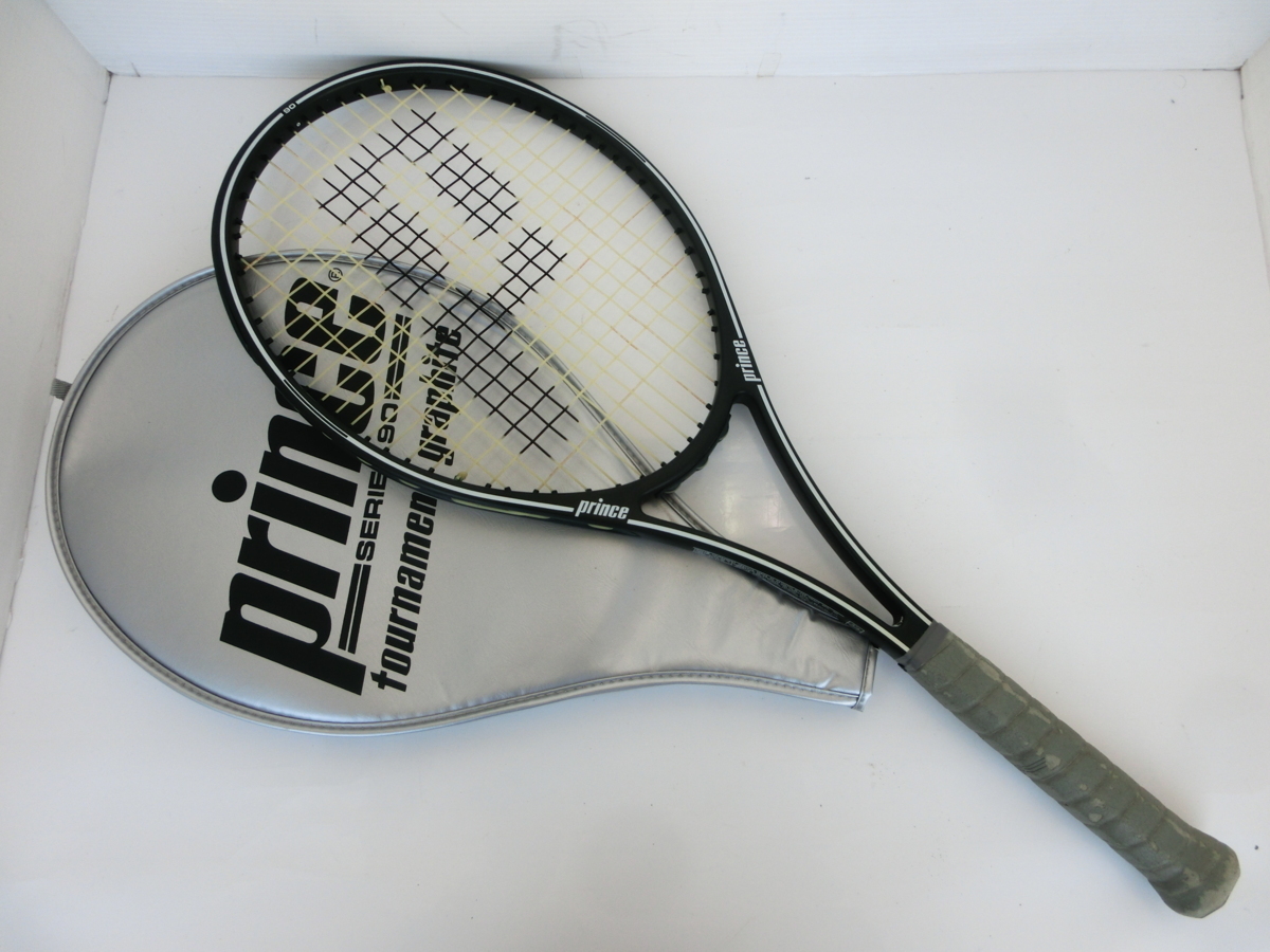 PRINCE プリンス GRAPHITE グラファイト SERIES 90 テニスラケット カバー付き 保管品(プリンス)｜売買された ...