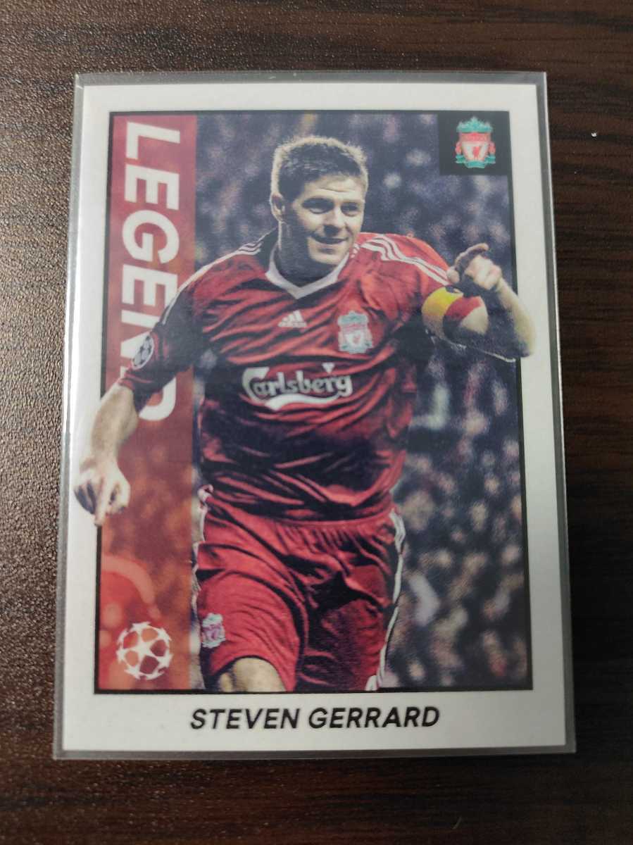 Steven Gerrard Legend 2021-2022 Topps UCL Merlin Heritage 97 Soccer ...