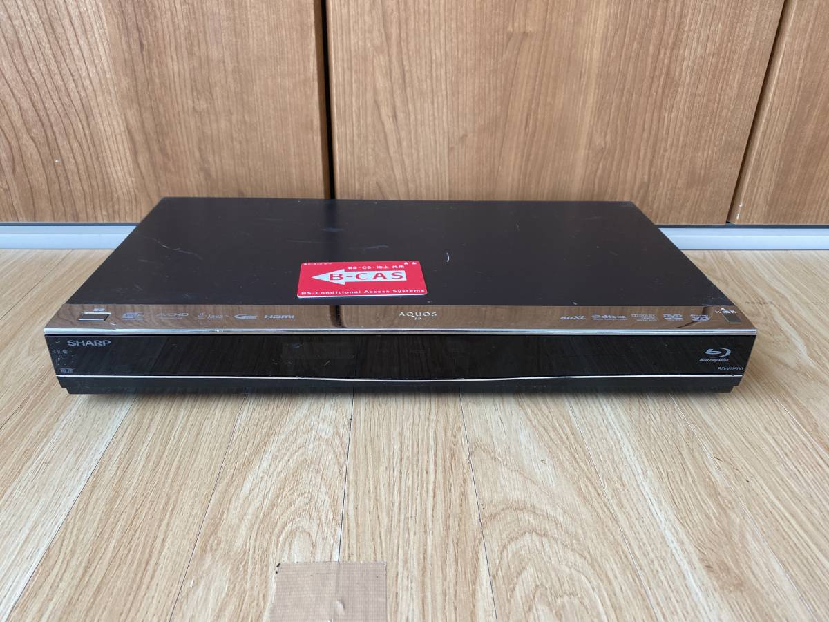 シャープ/SHARP/AQUOS HDD/BDレコーダー BD-W1500 2番組同時録画 3D対応機(シャープ)｜売買されたオークション情報、yahooの商品情報をアーカイブ公開 ...