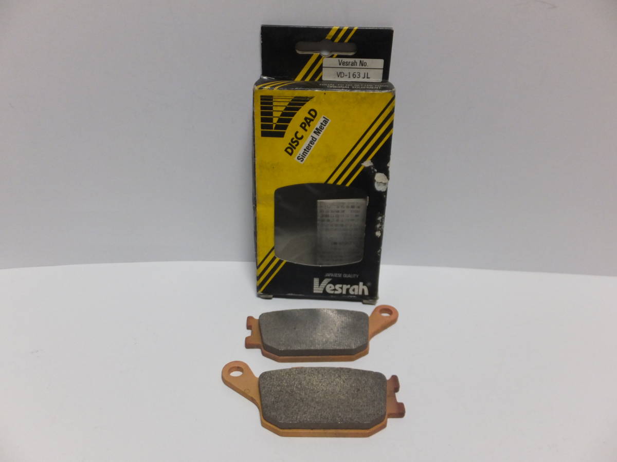 ベスラ シンタード VD-163JL リア ブレーキパッド 検索 VTR1000 CBR600 CBR900RR CBR929RR ...