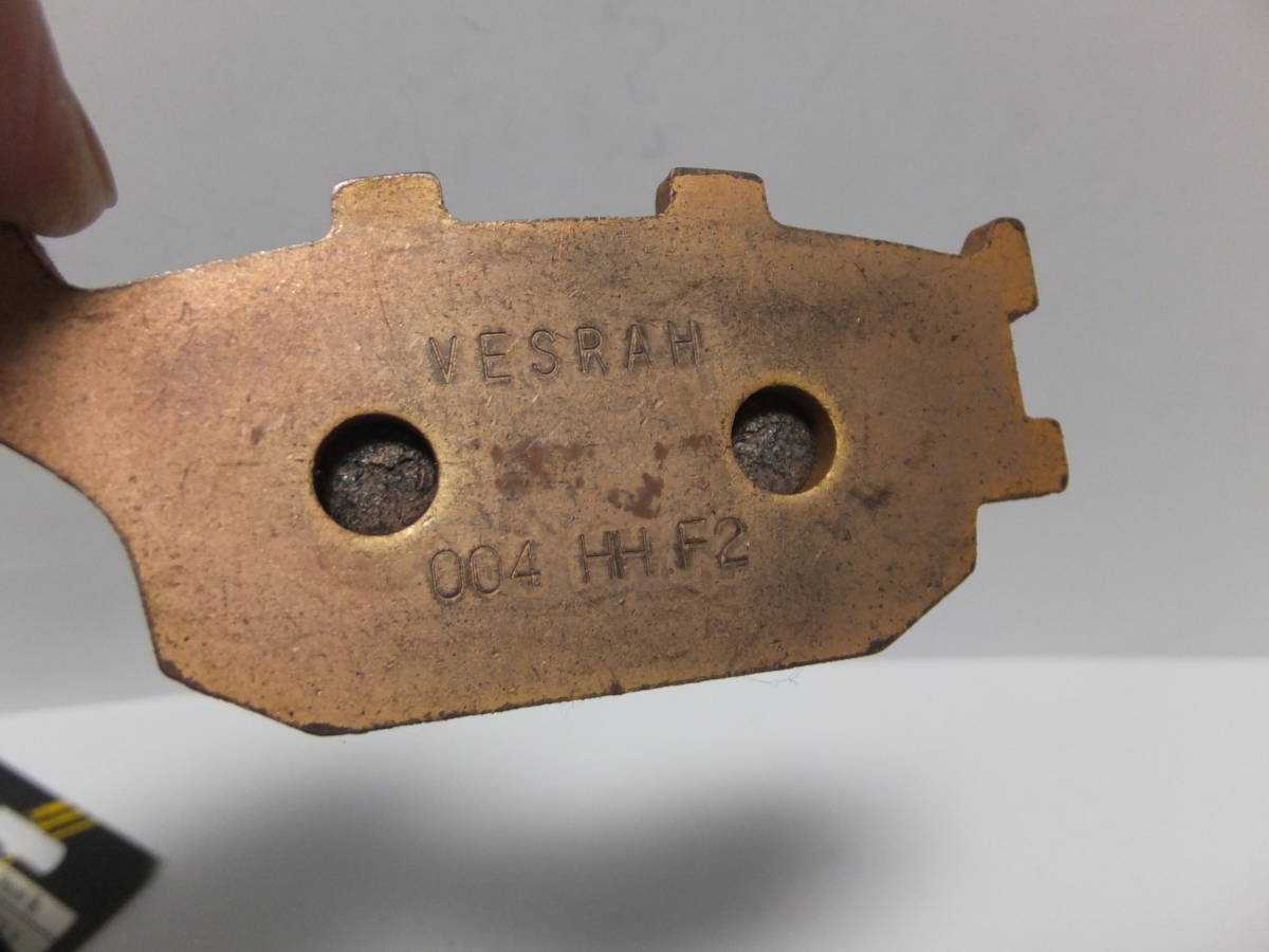 ベスラ シンタード VD-163JL リア ブレーキパッド 検索 VTR1000 CBR600 CBR900RR CBR929RR ...